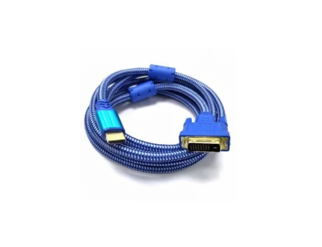 Fast Asia (OST05841) kabl HDMI (muški) na DVI (muški) 1.5m plavi
