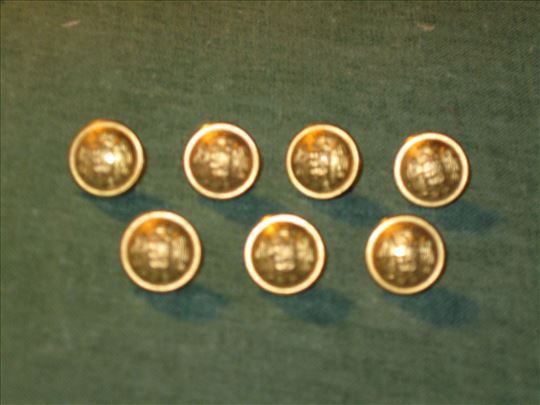 6-Metalna dugmad, 7 komada