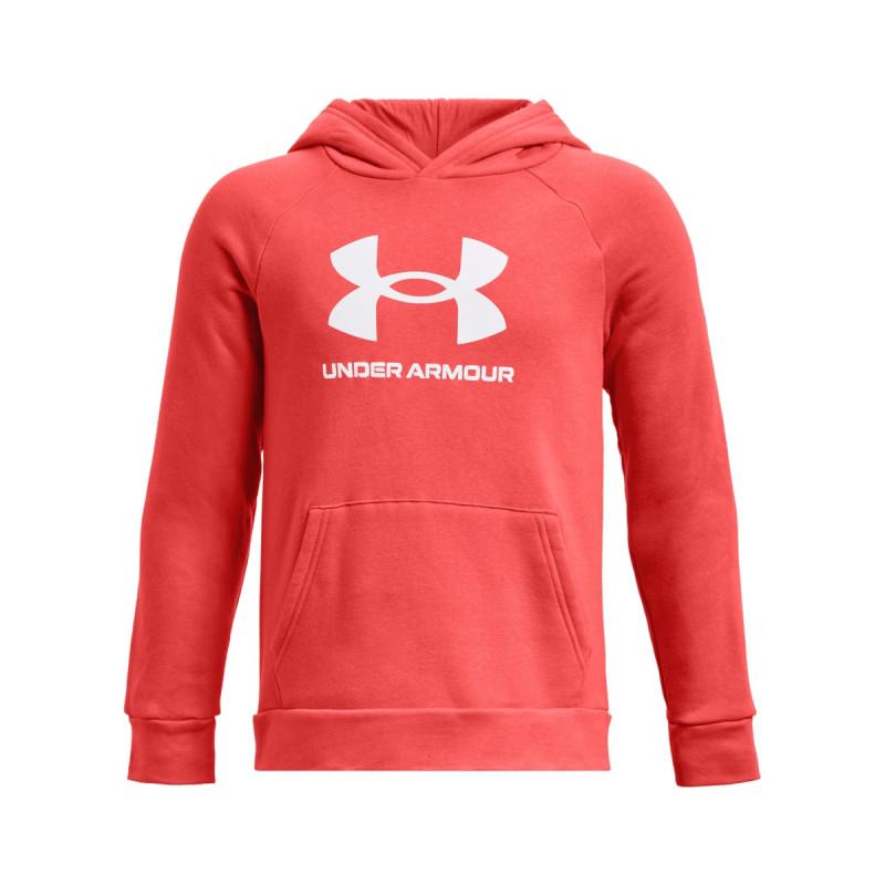 Under Armour Boys' UA Rival Fleece Big Logo Hoodie