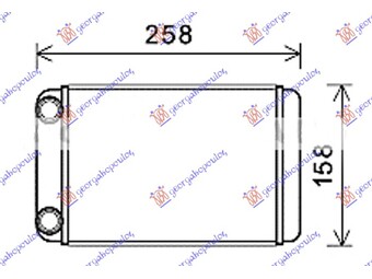 GREJAC KABINE (BR) (205x155x32) OPEL ASTRA J 4D 13-