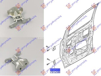 SARKA PREDNJIH VRATA DONJA HYUNDAI H1 18-