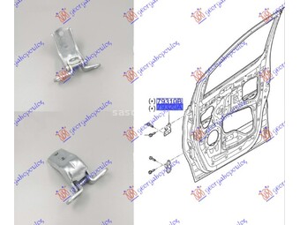 SARKA PREDNJIH VRATA GORNJA HYUNDAI H1 18-