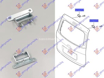 SARKA GEPEK VRATA (L=D) HYUNDAI H1 18-