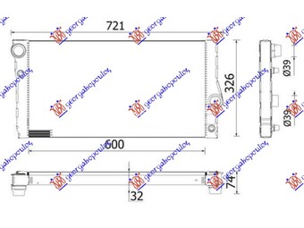 HLADNJAK MOTORA 3.0 BENZIN (600x326) BMW SERIES 7 (F01/02) 08-12