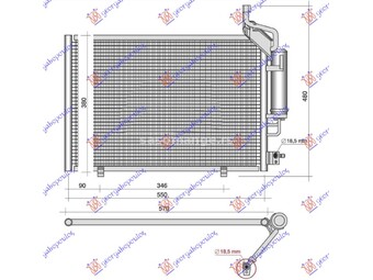 HLADNJAK KLIME 1.0 BENZIN (570x357) FORD FIESTA 13-17