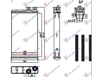 GREJAC KABINE (BR) (250x150x32) AUDI A8 21-