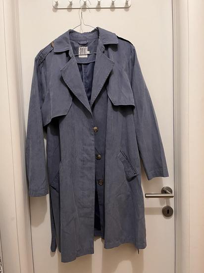 Plavi mantil / trench coat