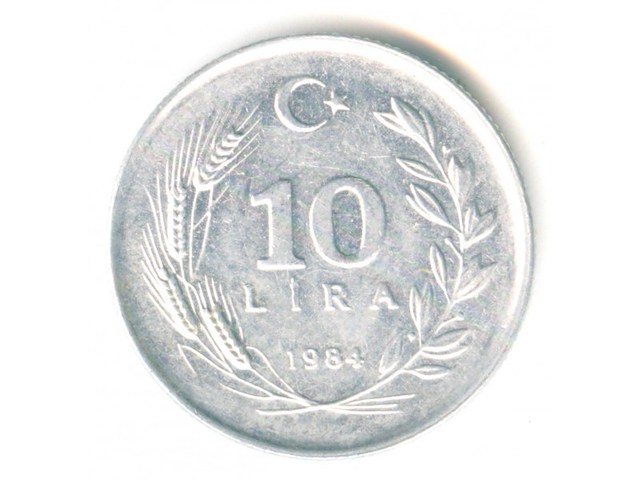Turska 10 lira 1984