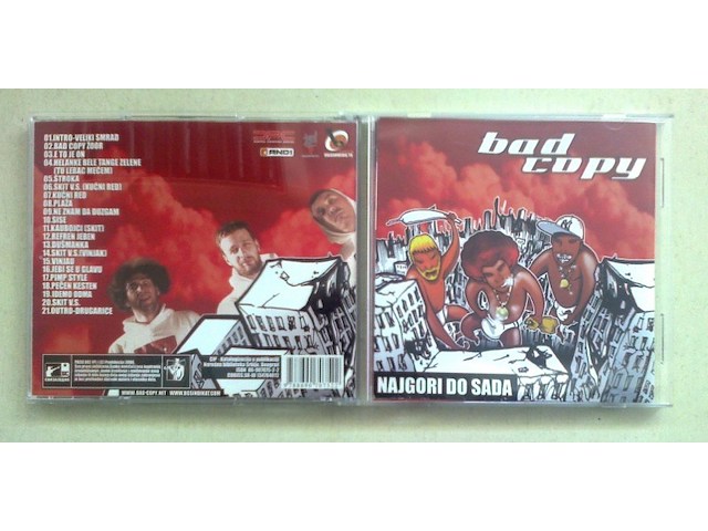 BAD COPY - Najgori Do Sada (CD)