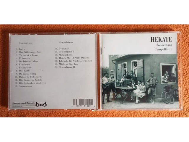 HEKATE - Sonnentanz-Tempeltanze (CD) Made in Holland