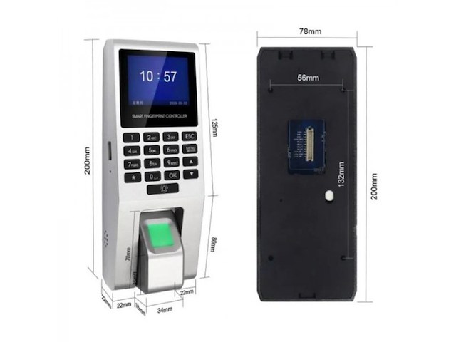 SMART-KPS-LOCK-EF-F05 Gembird Smart Code IC ID Card Reader Fingerprint Recognize Lock Biometric Scan