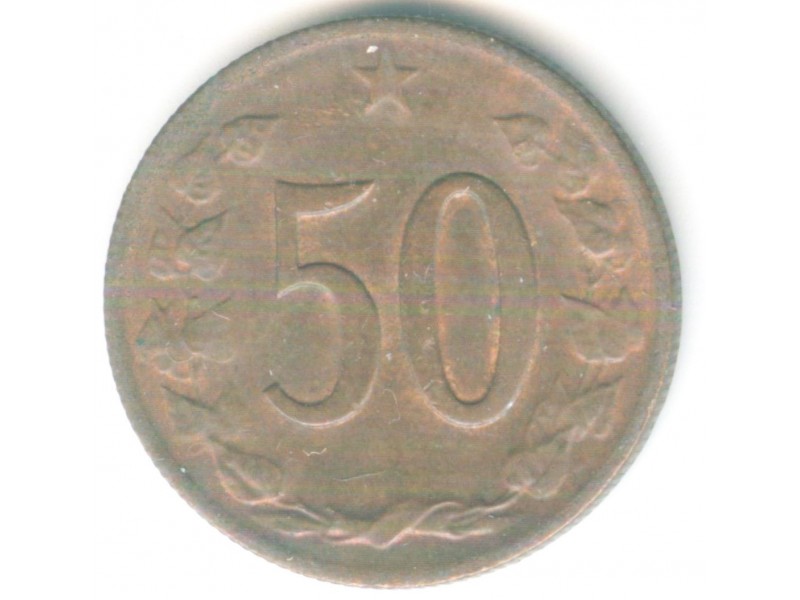 Cehoslovacka 50 Haleru 1969