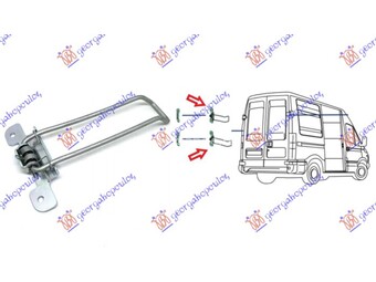 GRANICNIK GEPEK VRATA (DUPLA VRATA) IVECO DAILY 00-07