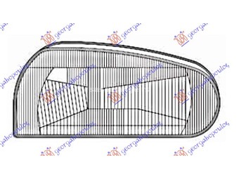 STAKLO FARA VW GOLF III 92-98