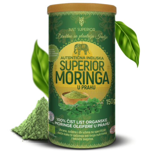 Moringa Oleifera – Organska moringa u prahu 150gr
