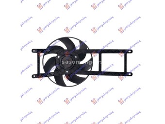 VENTILATOR KOMPLET (1.1/1.2/1.4cc) (-AC) FIAT PANDA 03-14