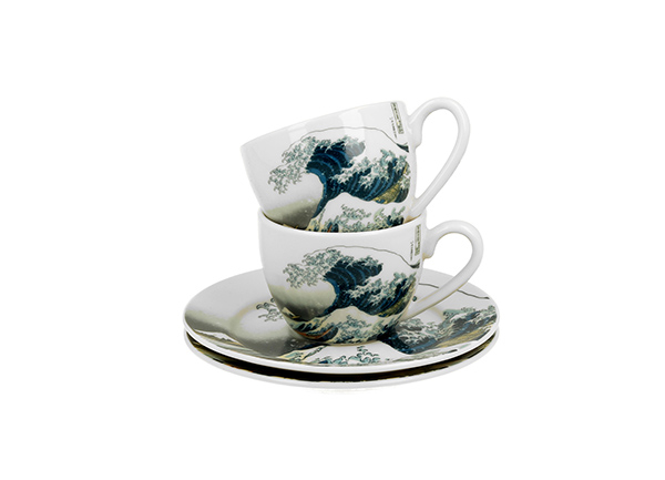 Set espresso šolja the great wave hokusai / 2 90 ml