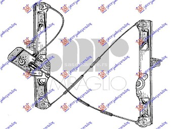 PODIZAC PRED.PROZ.MEHAN. 3VR A KVALITET OPEL CORSA D 06-15