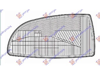 STAKLO FARA RENAULT CLIO 96-98