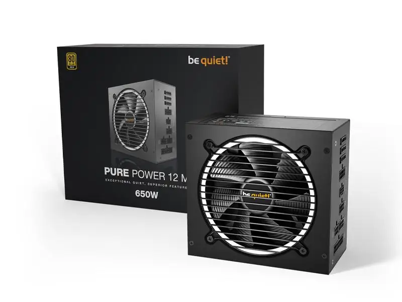 BE QUIET NAPAJANJE BE QUIET PURE POWER 12M 650W BN342