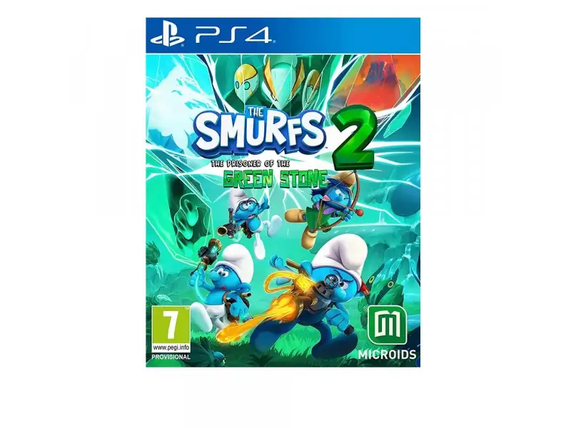 MICROIDS PS4 THE SMURFS 2: THE PRISONER OF THE GREEN STONE
