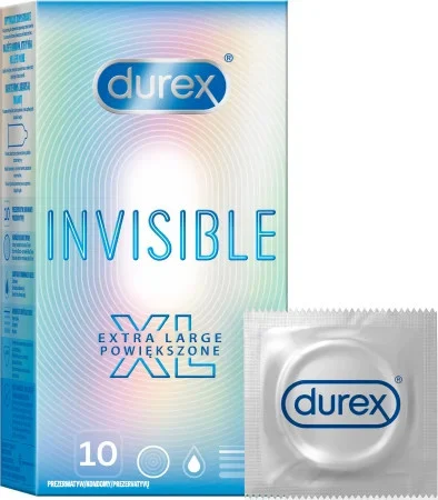 PREZERVATIVI DUREX INVISIBLE XL 10 KOMADA