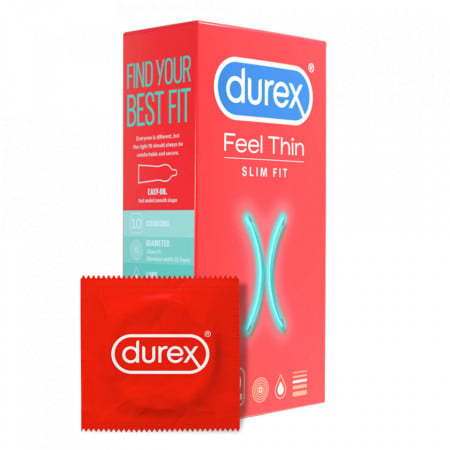 PREZERVATIVI DUREX FEEL THIN SLIM FIT 10 KOMADA