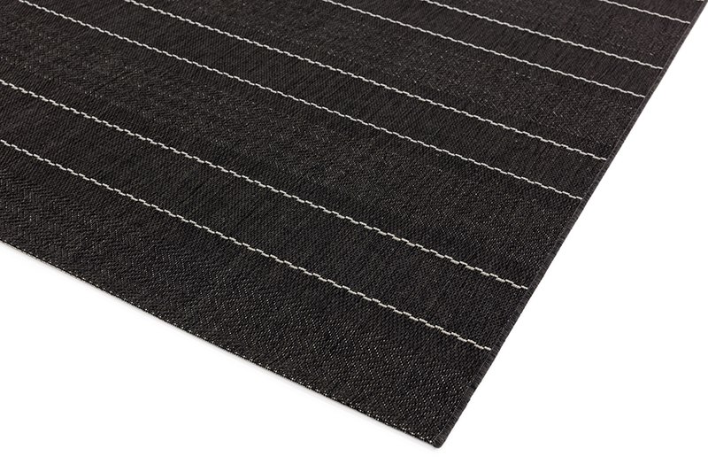 Patio Charcoal Stripe PAT05