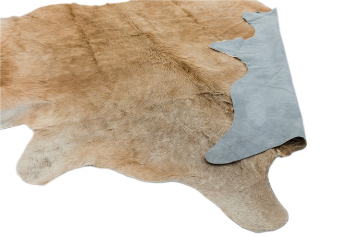 Rodeo Cowhide Solid Beige