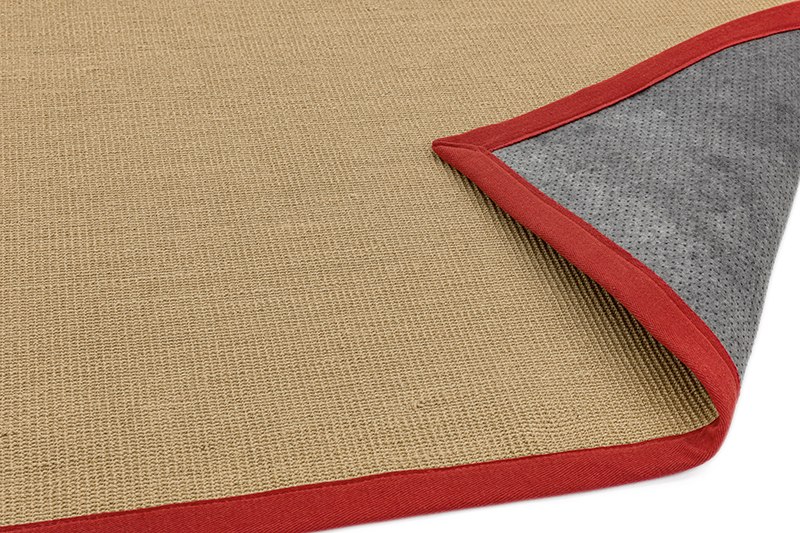 Sisal Linen Red