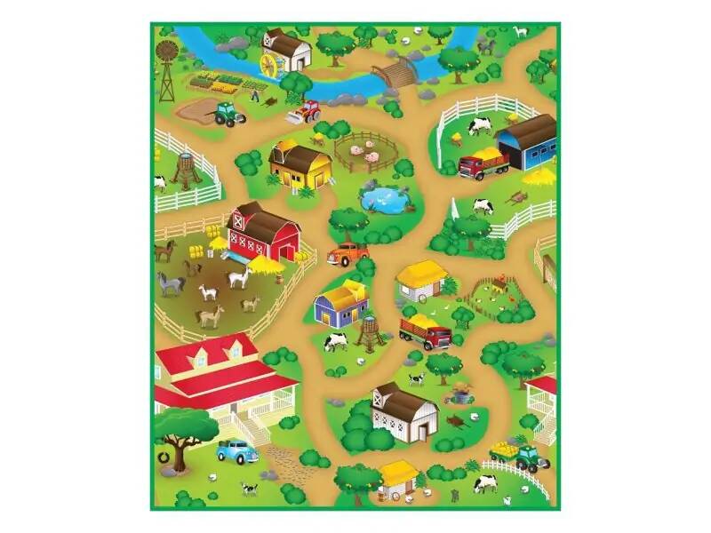 ROLLMATZ PODLOGA ZA IGRANJE FARMA 100 X 120CM
