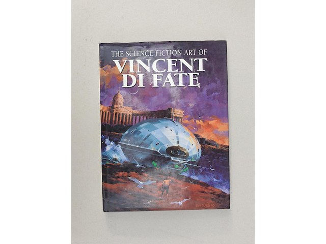 The Science Fiction Art of Vincent Di Fate , Retko !!!