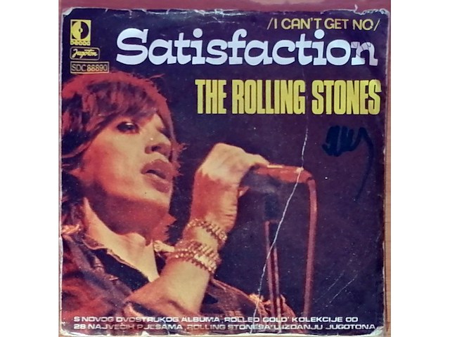 SP ROLLING STONES - Satisfaction (1977) 4. press, VG/G+