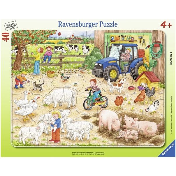Ravensburger puzzle - Na velikoj farmi - 30-48 delova