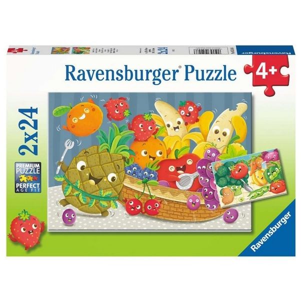 Ravensburger puzzle - Vesele voćkice - 24 dela