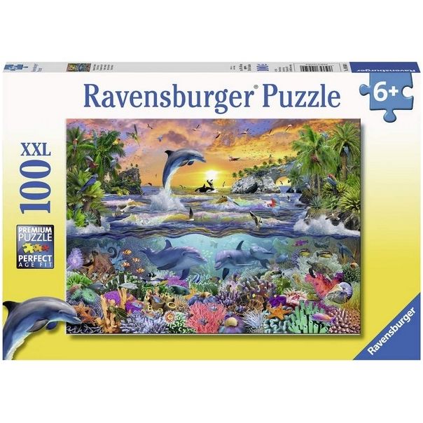 Ravensburger puzzle – Tropski raj - 100 delova