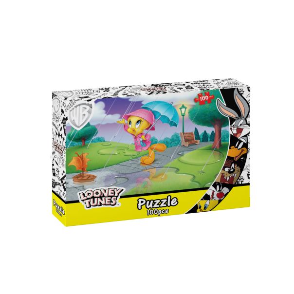 WARNER BROS Puzzle - Looney Tunes Kišni dan (LTC026514) - 100 delova