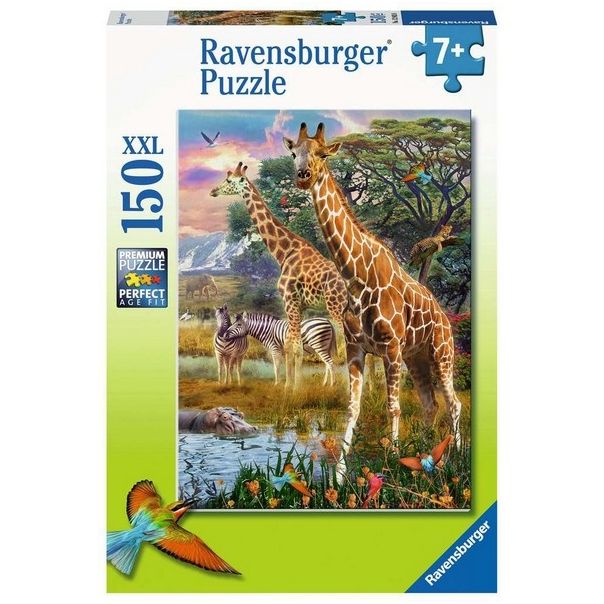 Ravensburger puzzle - Žirafe u Africi - 150 delova