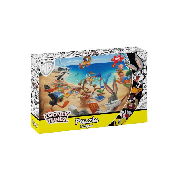 WARNER BROS Puzzle - Looney Tunes Čitalački klub (LTC02729) - 160 delova