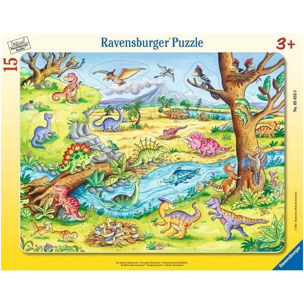 Ravensburger puzzle – Dinosaurusi - 15 delova