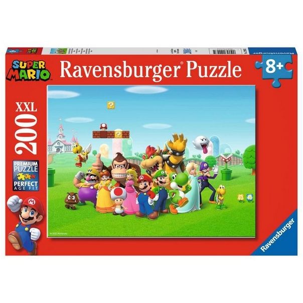 Ravensburger puzzle - Avanture Super Maria - 200 delova