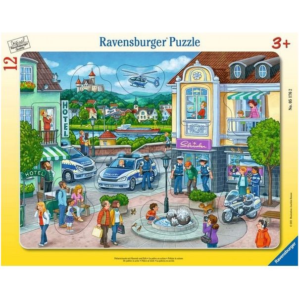 Ravensburger puzzle - Policijska akcija sa Hanom i Erikom - 11 delova