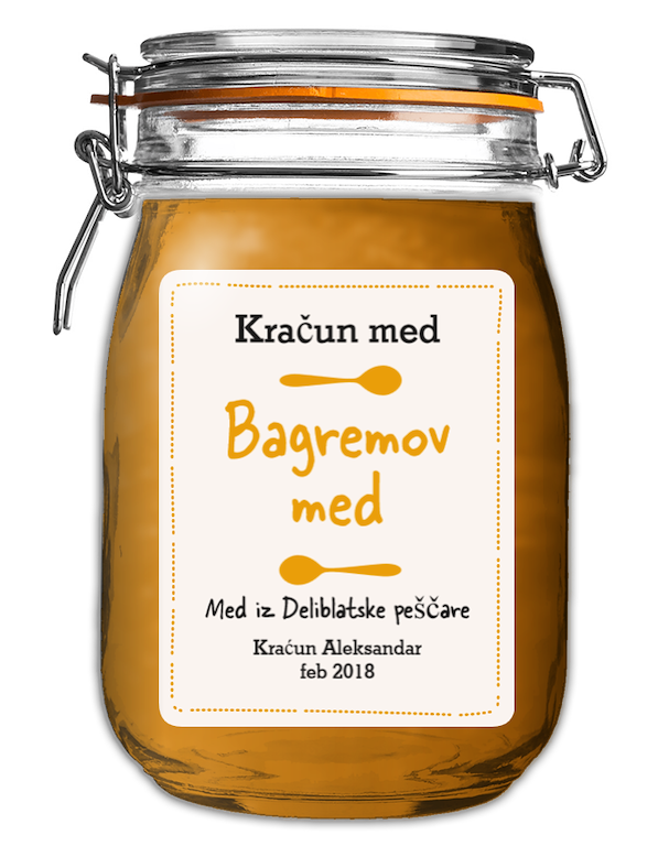 Bagremov med 1kg