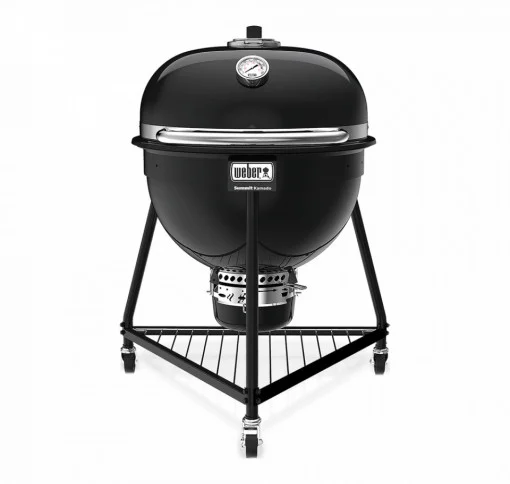 Roštilj na ugalj Summit Kamado E6 Ø 61 cm Weber Black