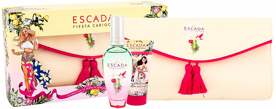 Escada - Fiesta Carioca edt 50ml + 50ml losion + neseser / LADY / SET