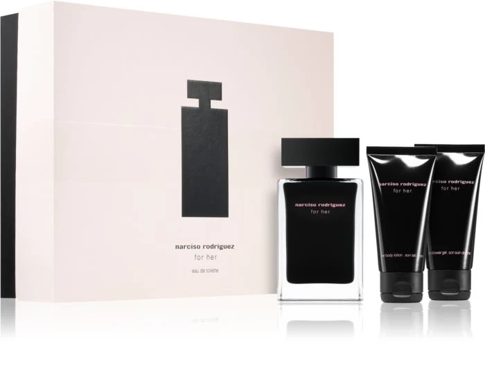 Narciso Rodriguez - Narciso Rodriguez for her edt 50ml + losion 50ml + kupka 50ml / LADY / SET
