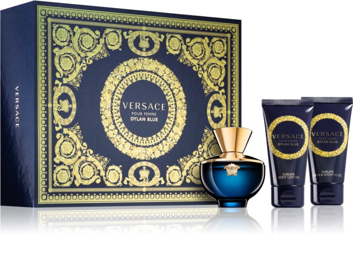 Versace - Dylan Blue edp 50ml + 50ml losion + 50ml kupka / LADY / SET