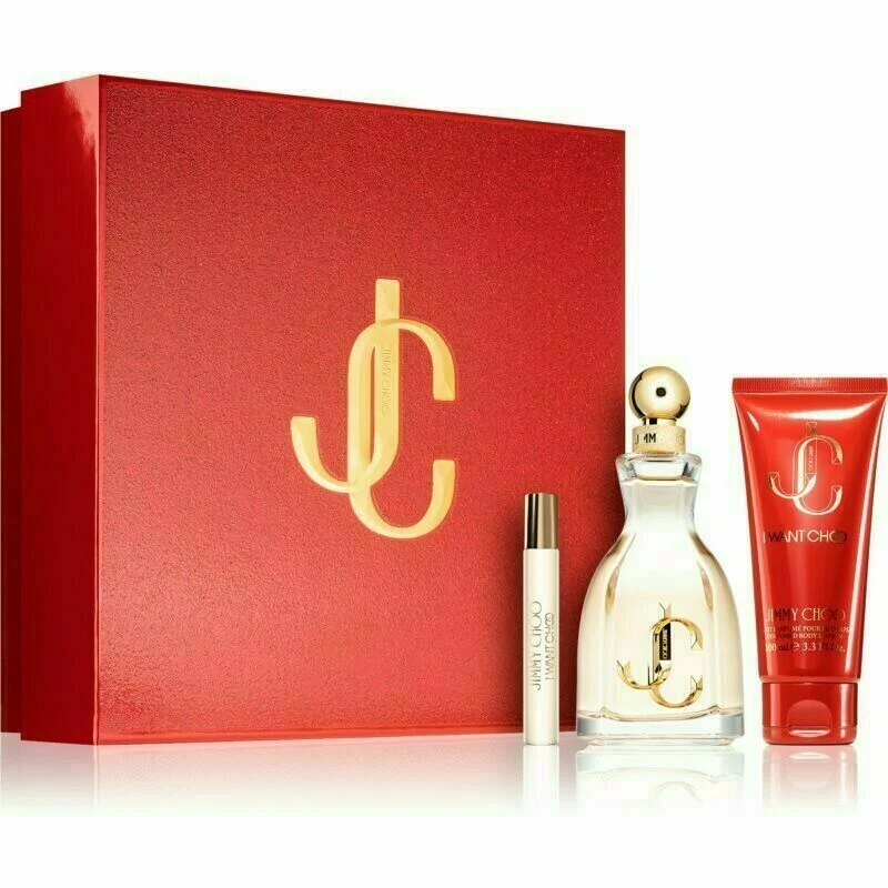 Jimmy Choo - I Want Choo edp 100ml + 7.5ml + 100ml losion / LADY / SET