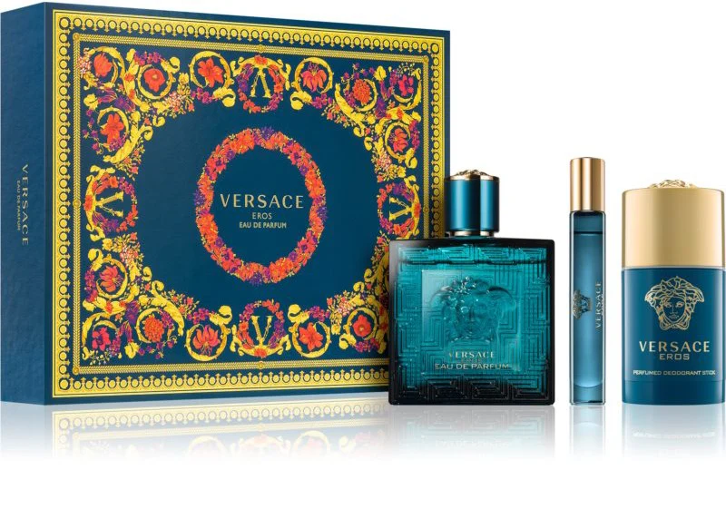 Versace - Eros edp 100ml + 10ml + 75g stik / MAN / SET