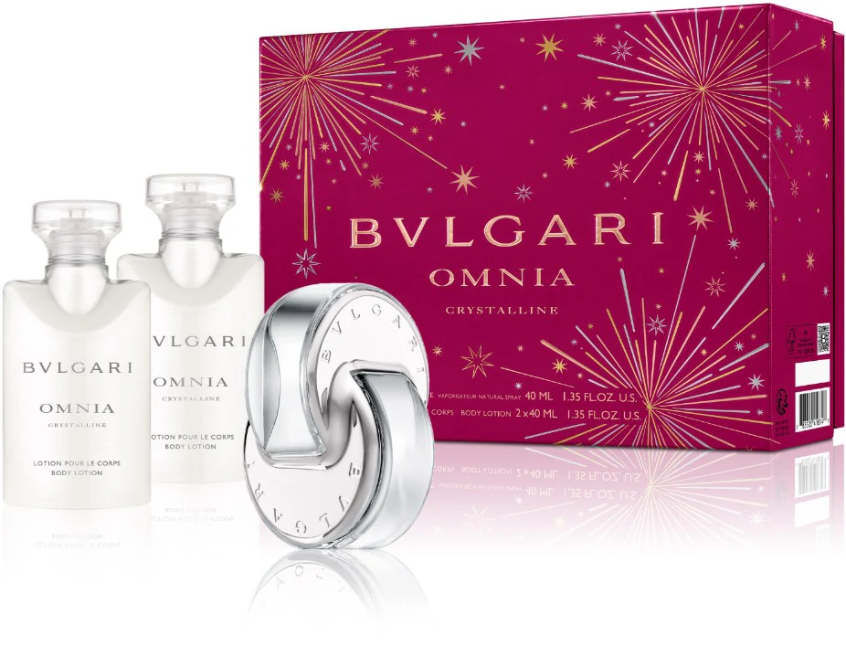 Bvlgari - Omnia Crystalline edt 40ml + 40ml losion + 40ml losion / LADY / SET